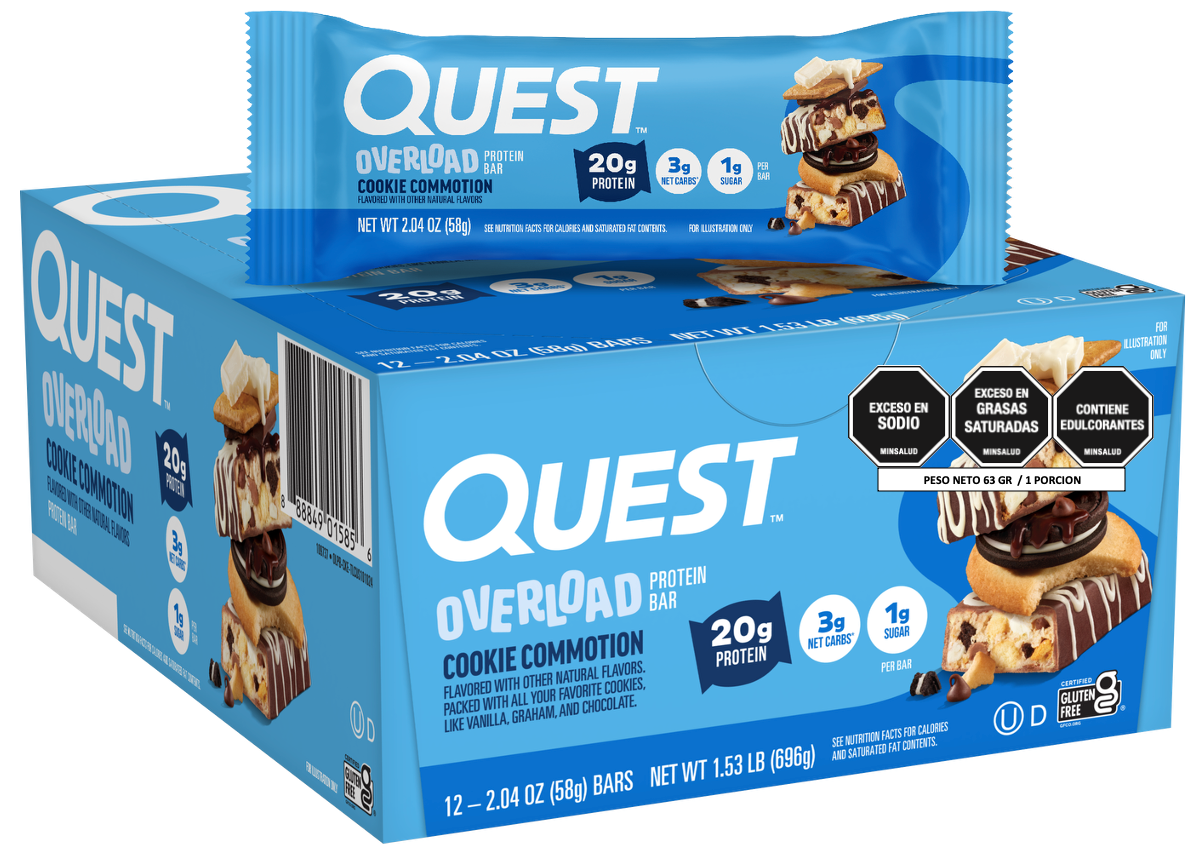 BARRAS OVERLOAD – QUEST NUTRITION