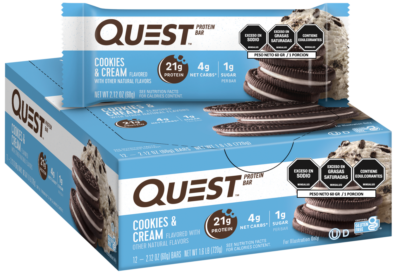 BARRAS – QUEST NUTRITION