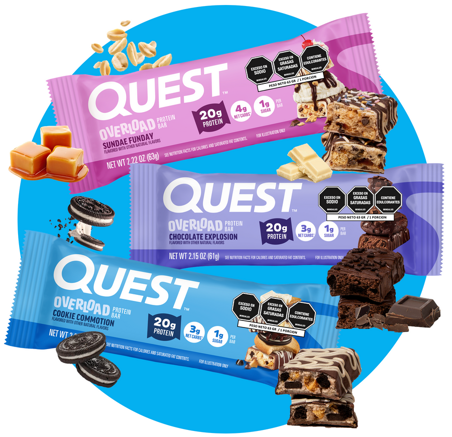 BARRAS OVERLOAD – QUEST NUTRITION